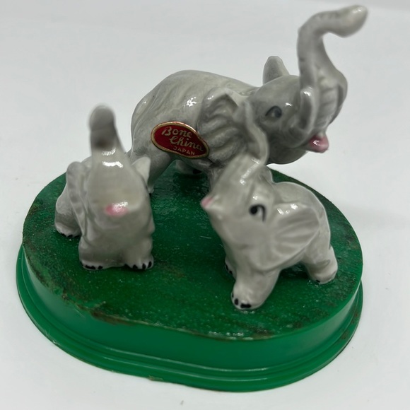 Accents | Vintage Bone China Elephant Family | Poshmark